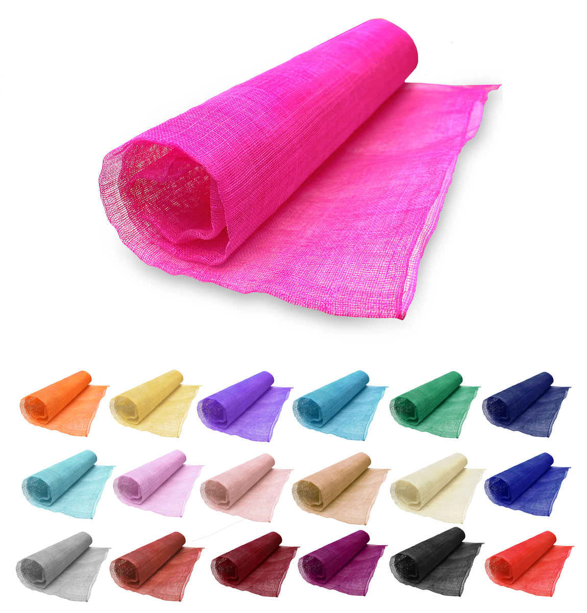 Caprilite UK Online | 1m Sheet Sinamay Fabric for Millinery Supplies ...